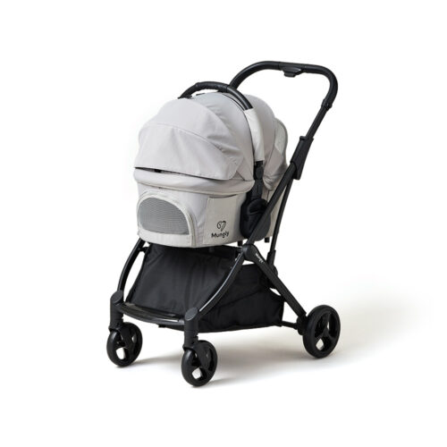 We Go Pet Stroller Modern Gray - i-angel